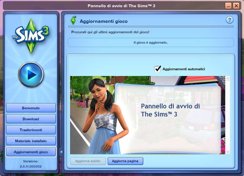 The Sims 3 Launcher - SimsCri Simpedia